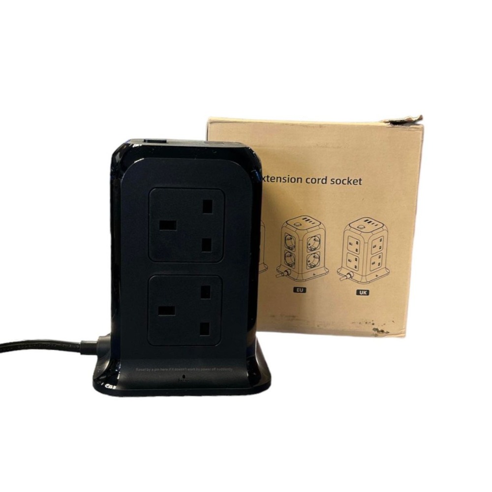 Pre-owned Multiple Socket Extension Cube - Boxed - Own4Less